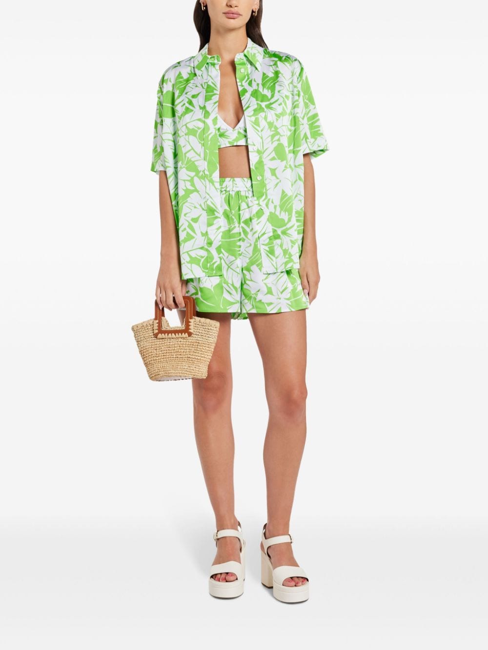 MICHAEL KORS Michael Kors Palm Floral Shorts
