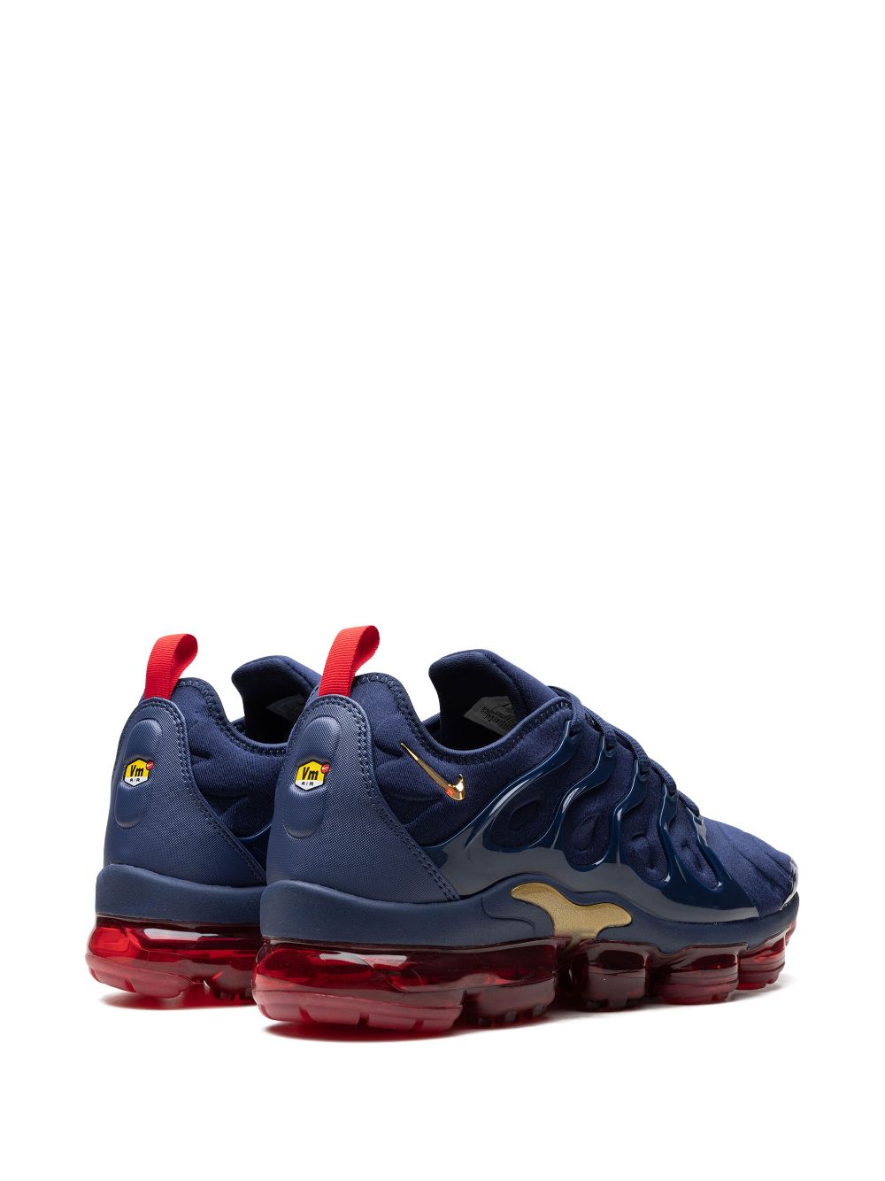 vapormax plus midnight navy metallic gold