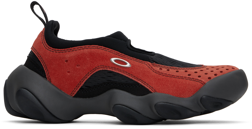 Oakley Factory Team Flesh Sandals In Lava/Black - 46% Off