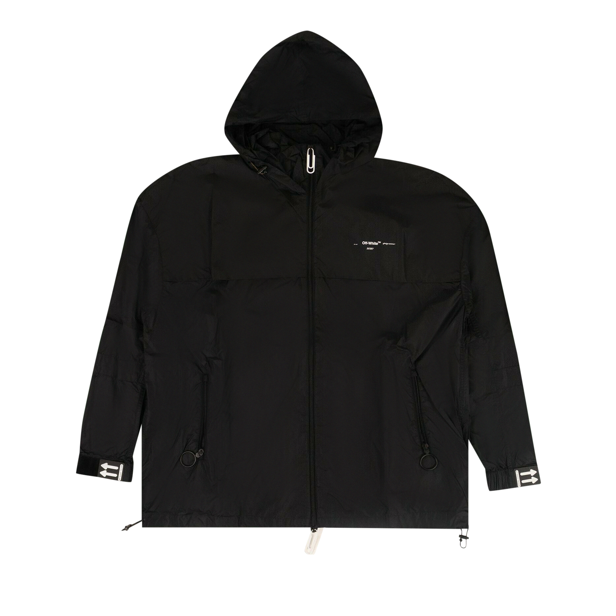 OFF-WHITE Off-White Lightweight Hooded Rain Coat