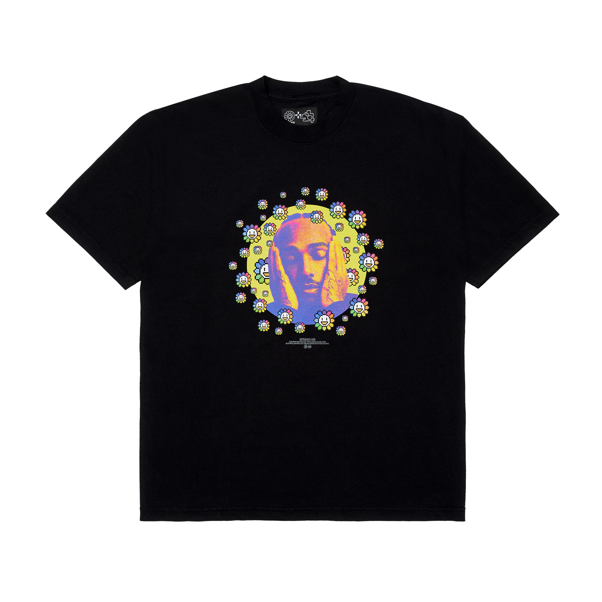 New Era X Takashi Murakami Flower Flag Relaxed Fit Long Sleeve Tee
