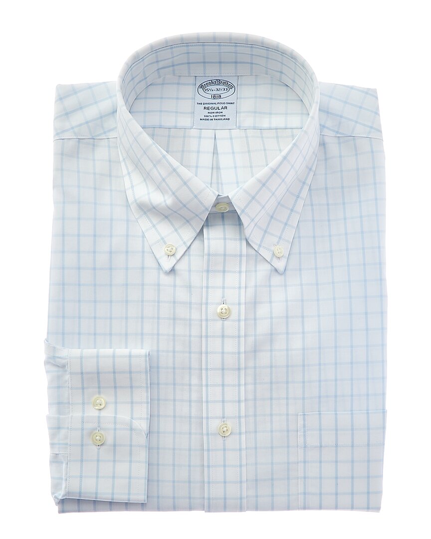 Brooks Brothers Regular Fit Dress Shirt In Blue - 67% Off | Editorialist