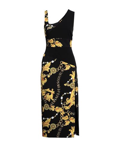 green emerald velvet dress Versace Black Medallion Cut-Out Dress  Treasures of NYC