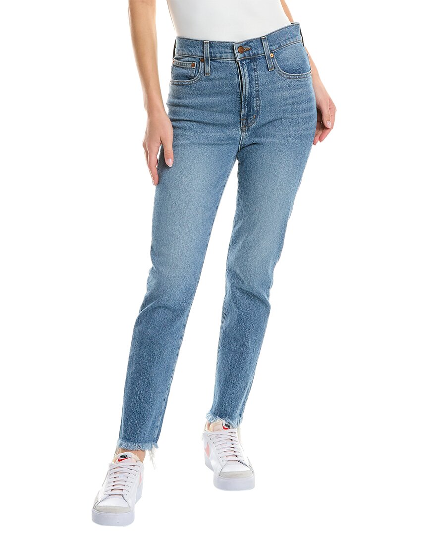 Madewell The Perfect Vintage Ainsworth Wash Jean In Blue 73% Off
