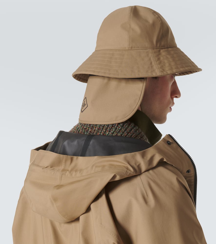 Loro Piana Wool-Blend Bucket Hat - Beige | Editorialist display picture 3