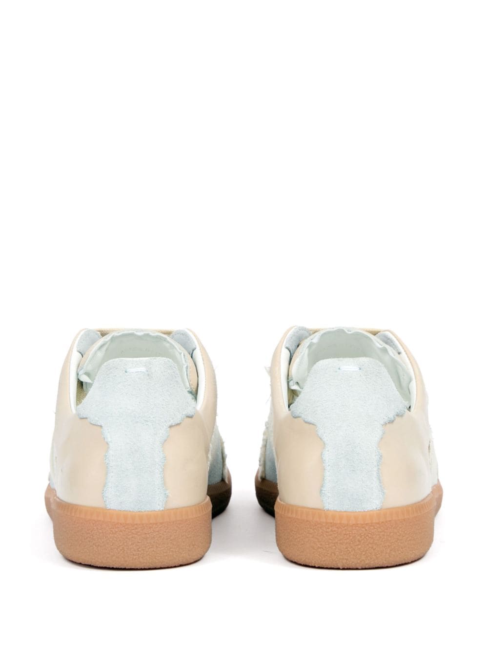 Maison Margiela Replica Inside Out Leather Sneakers - Neutrals
