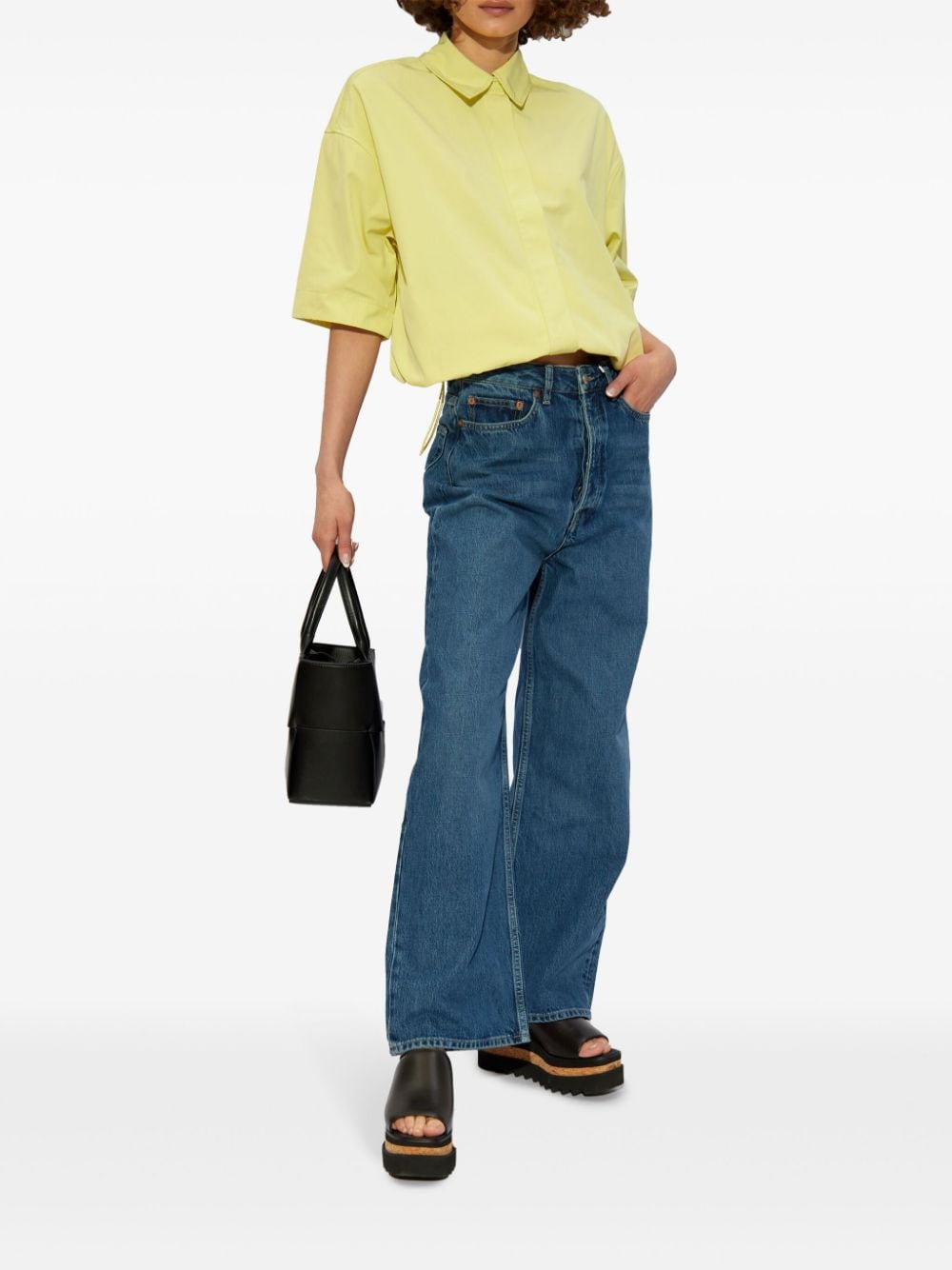 SAMSOE SAMSOE SAMSOE SAMSOE Organic Cotton Straight-Leg Jeans
