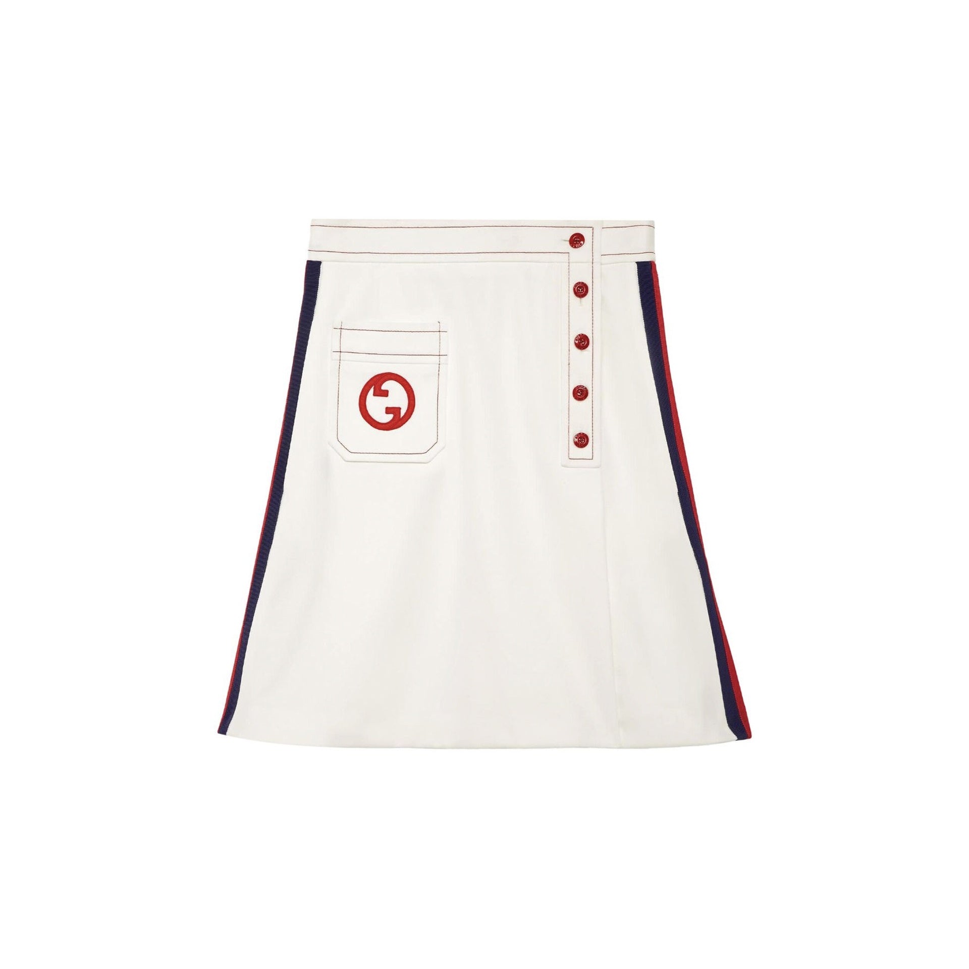 GUCCI Gucci Interlocking G A-Line Skirt