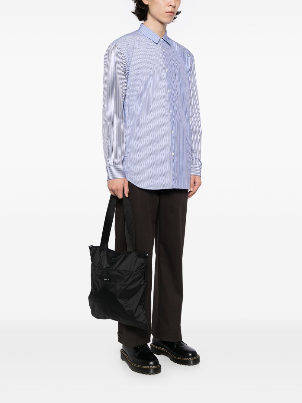 AGNES B. Logo-Print Tote Bag