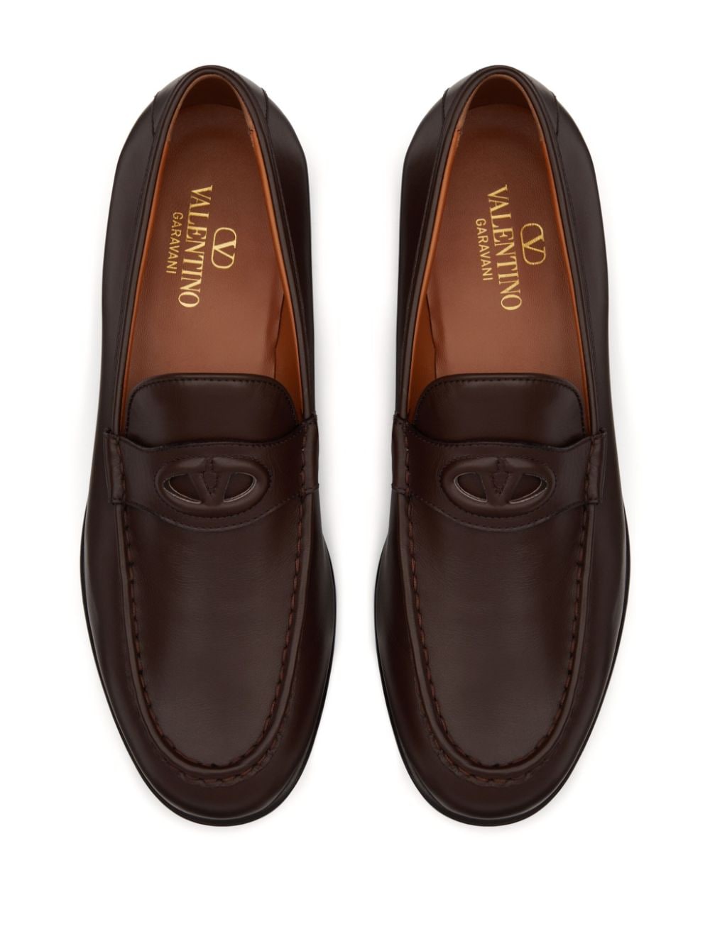 Valentino Garavani Vlogo The Bold Edition Loafers - Black  display picture 3