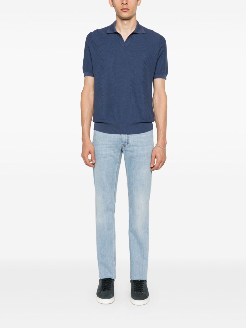 BRIONI Brioni Meribel Mid-Rise Slim-Fit Jeans