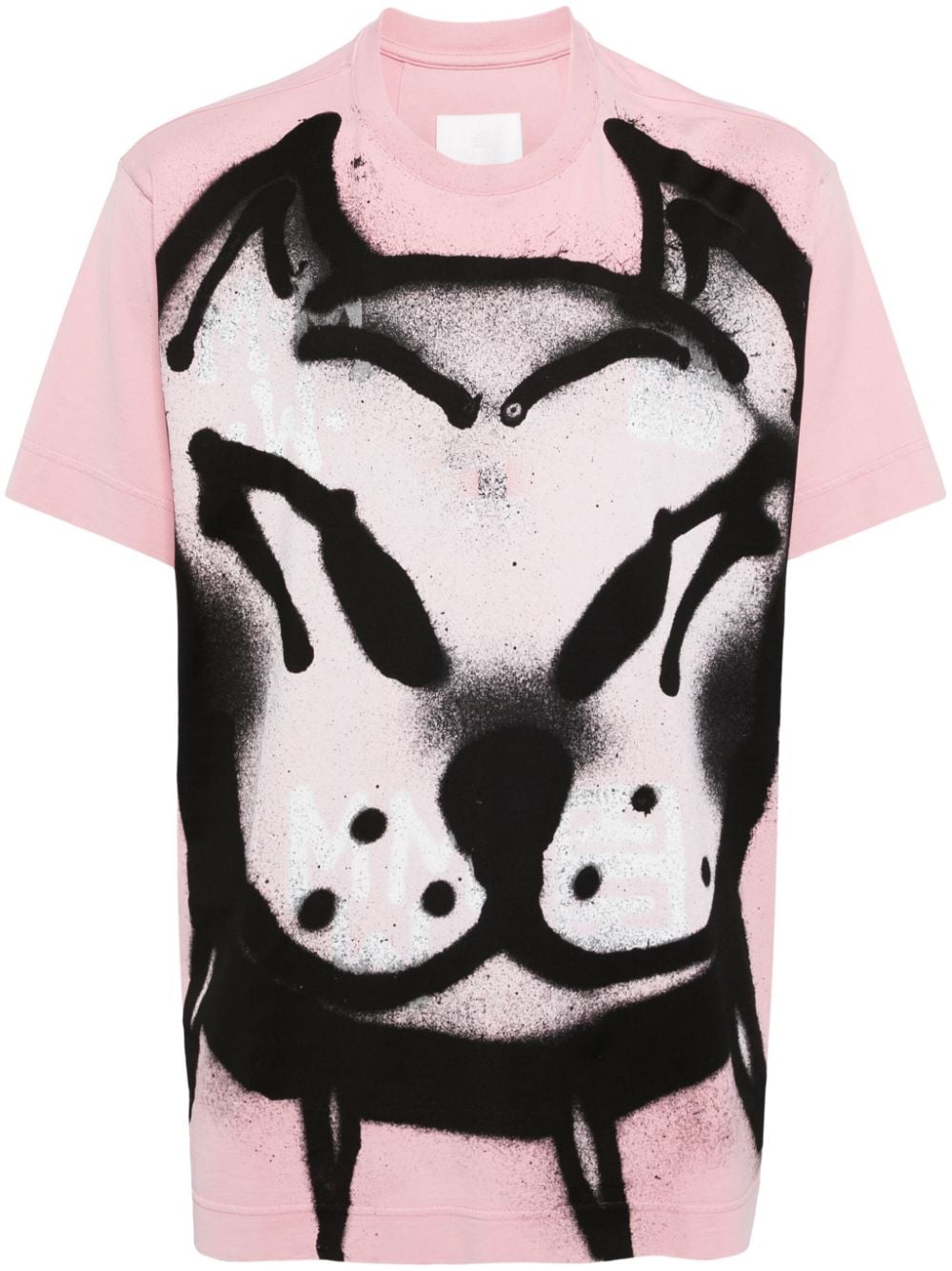 Givenchy X Chito Graphic-Print T-Shirt - Pink | Editorialist