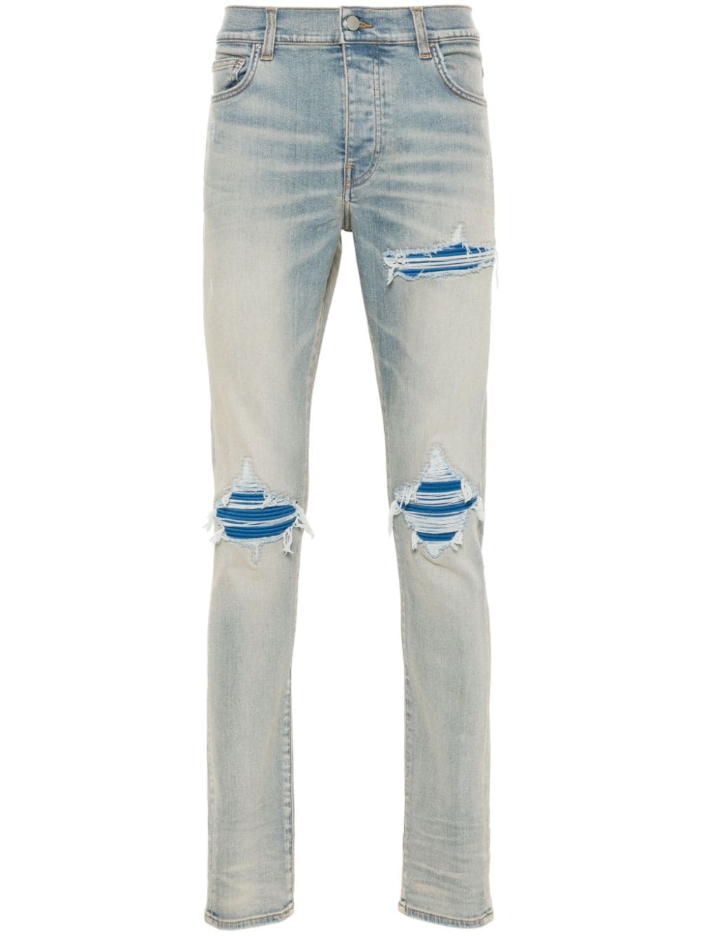 Amiri Mx1 Iridescent Jean Light Vintage - Blue - 28% Off