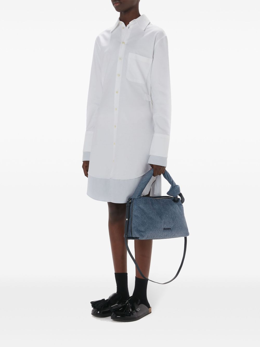 JW ANDERSON JW Anderson Long-Sleeve Shirt Dress