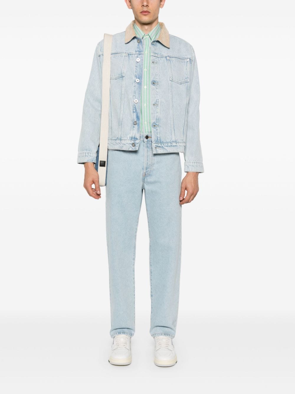 DROLE DE MONSIEUR Délavée Denim Jacket