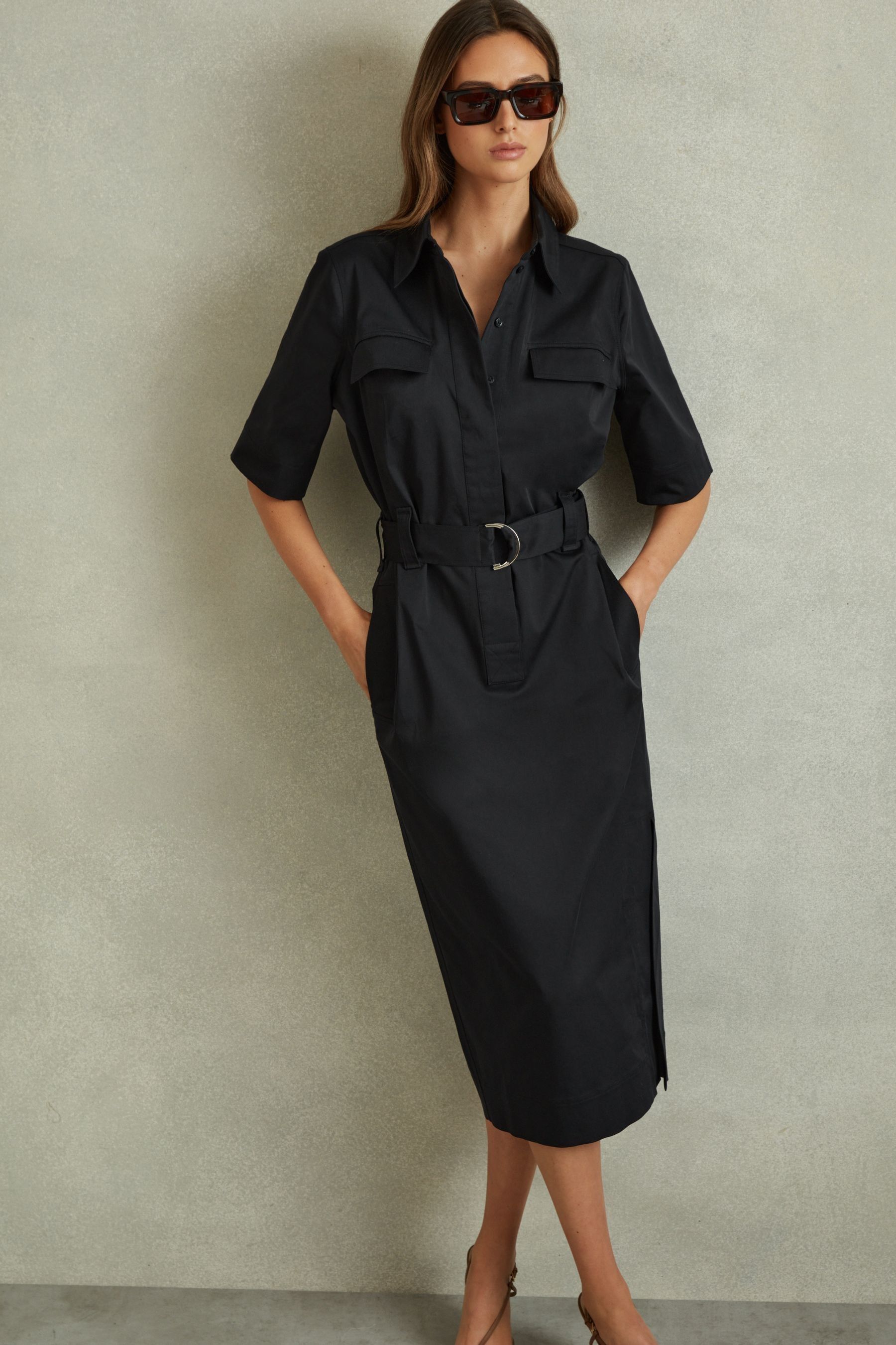 knee length dresses for ladies Beloved Midi Dress - Breezy