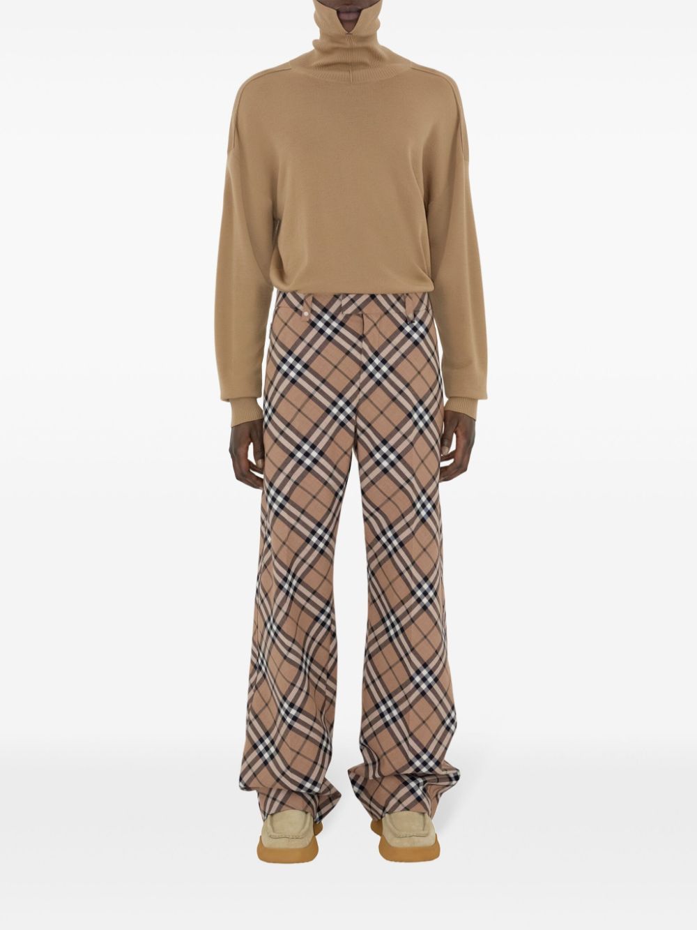 BURBERRY Burberry Checked Tailored Trousers