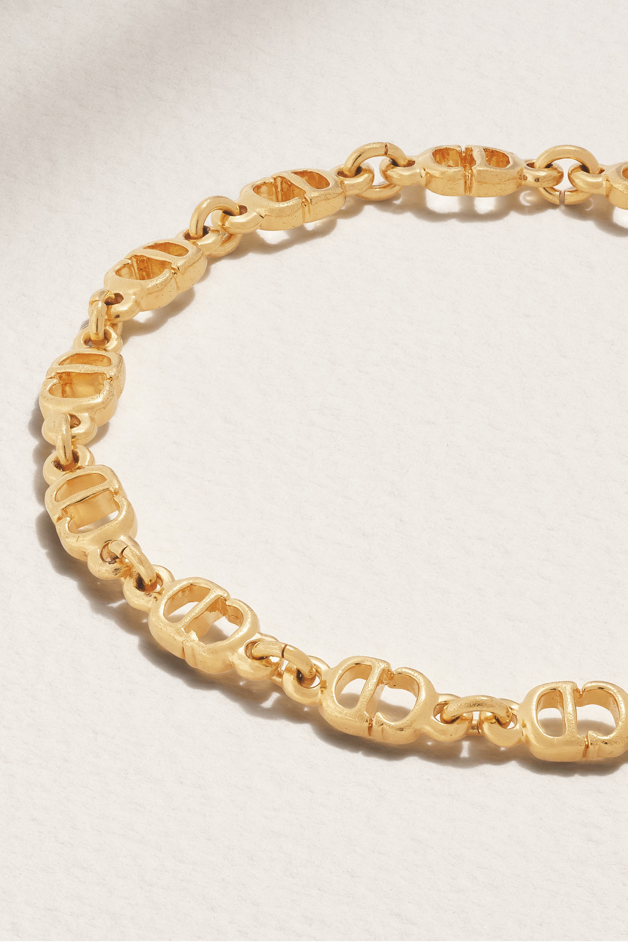 Susan Caplan Christian Dior -Plated Bracelet - Gold | Editorialist