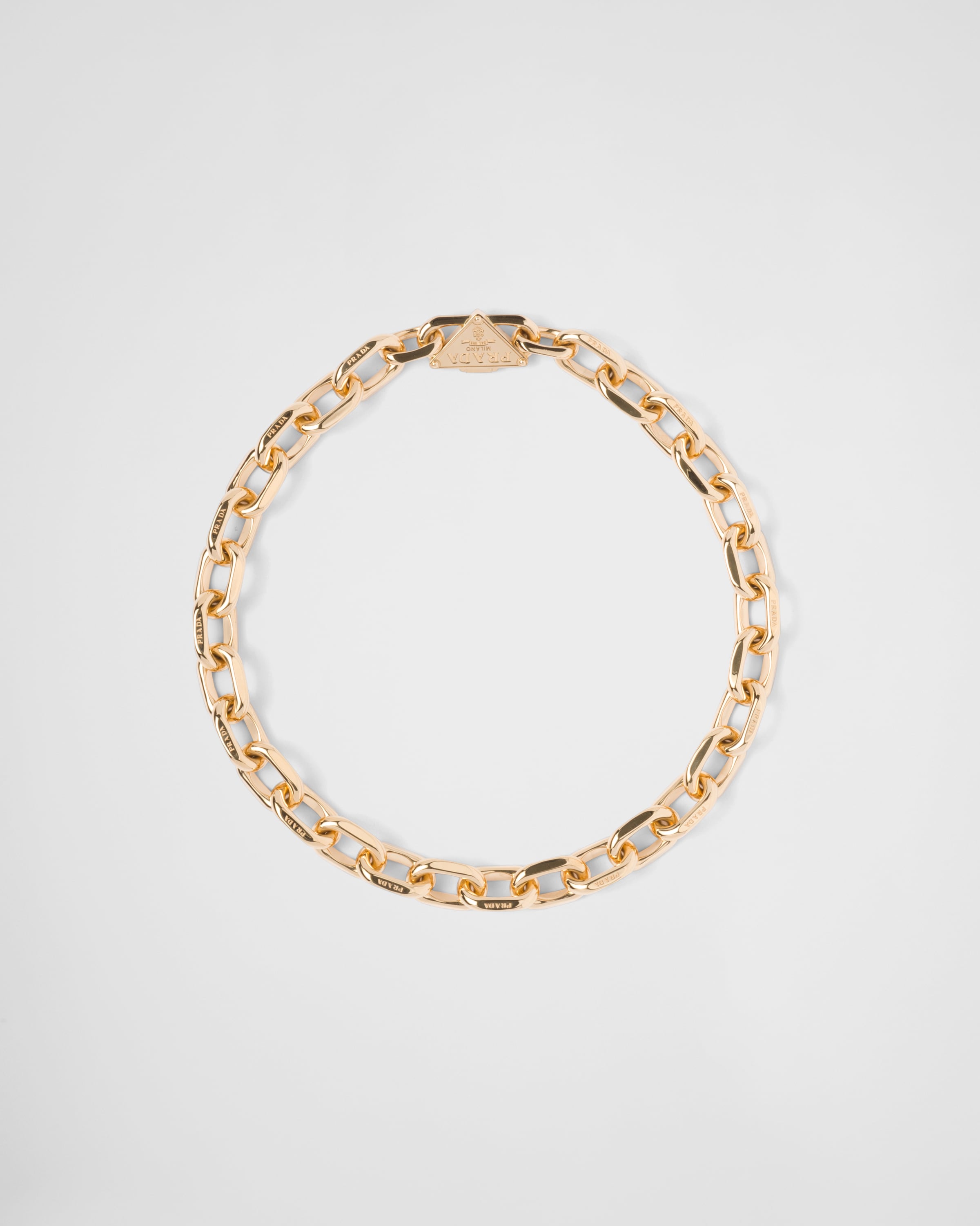 Prada Eternal Chain Necklace - Gold | Editorialist