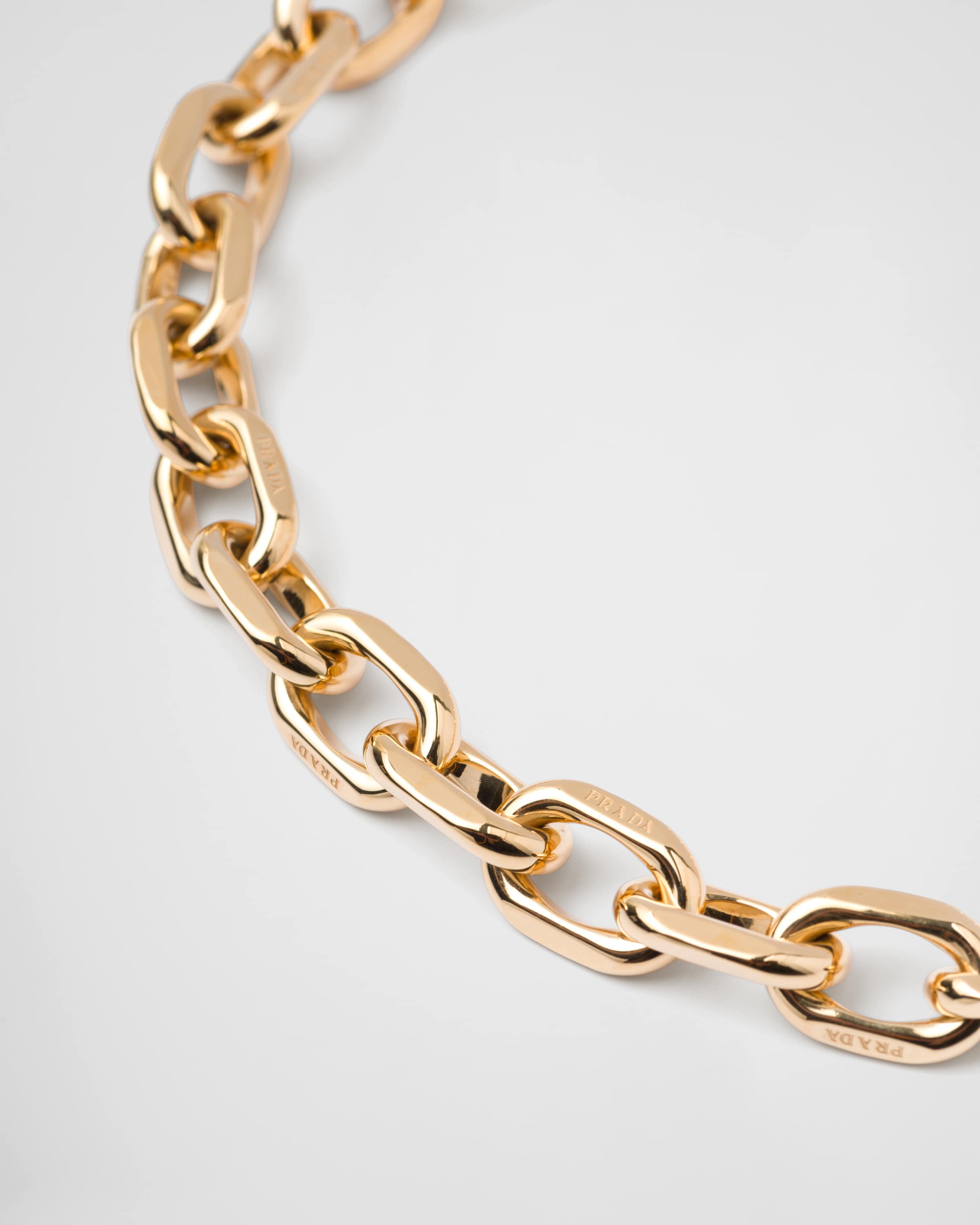Prada Eternal Chain Necklace - Gold | Editorialist