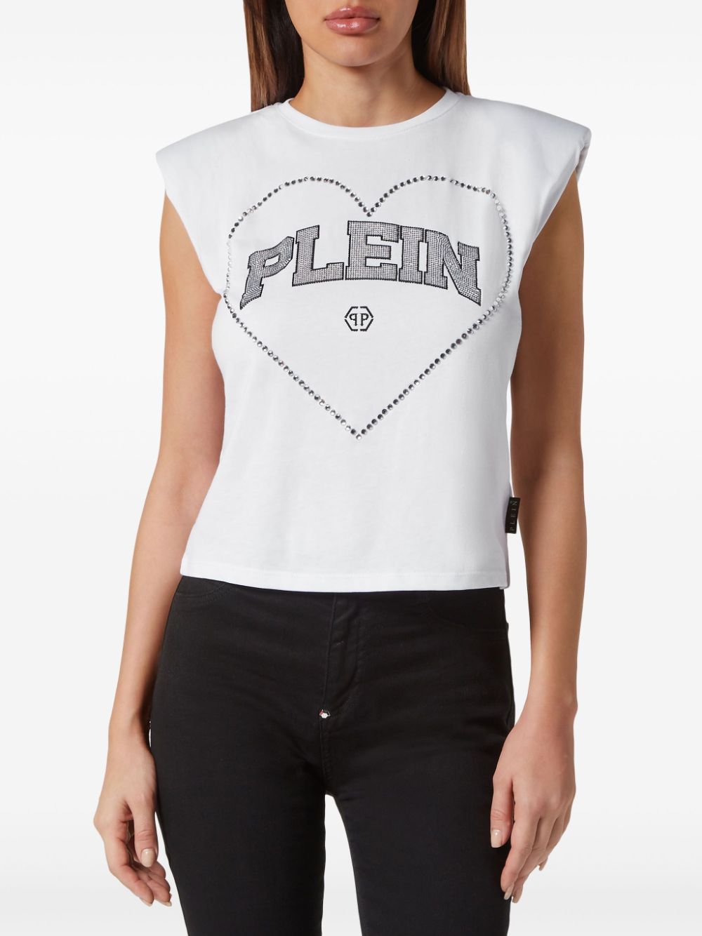 PHILIPP PLEIN Philipp Plein Rhinestone-Embellished Tank Top