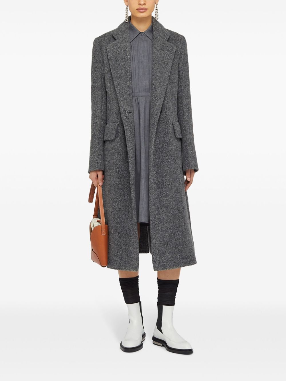 JIL SANDER Jil Sander Notched-Lapel Tailored Coat
