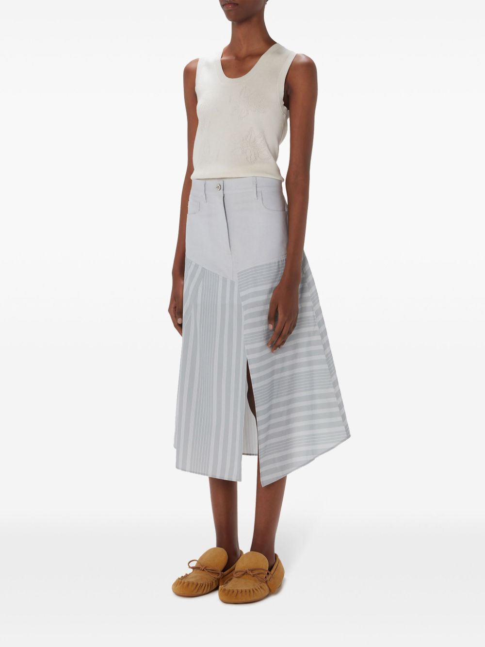 JW ANDERSON JW Anderson Hanky-Hem Asymmetric Skirt