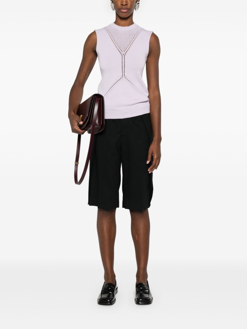 JIL SANDER Jil Sander Sleeveless Knitted Top