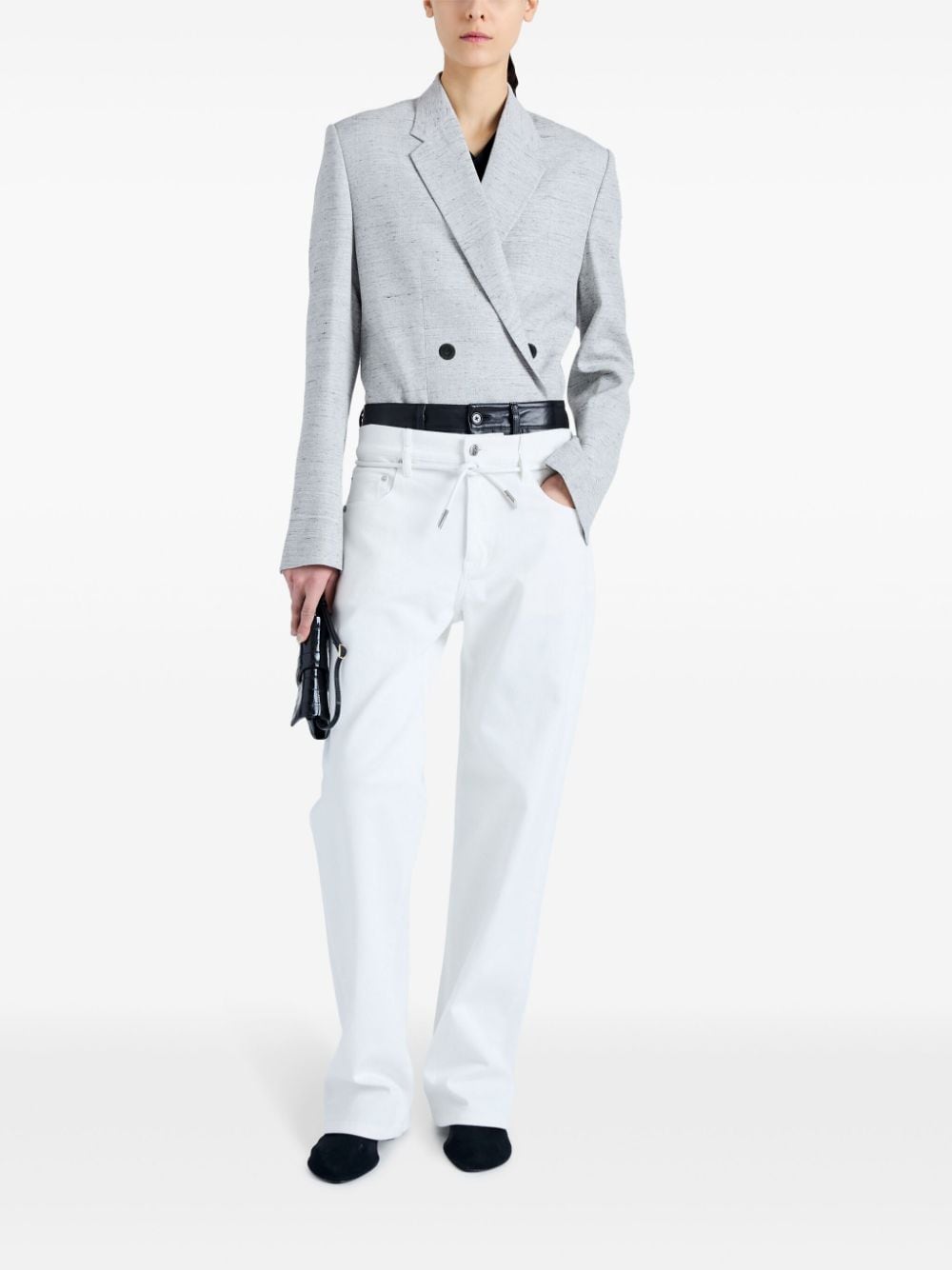PROENZA SCHOULER Proenza Schouler Hadley Mélange-Effect Blazer