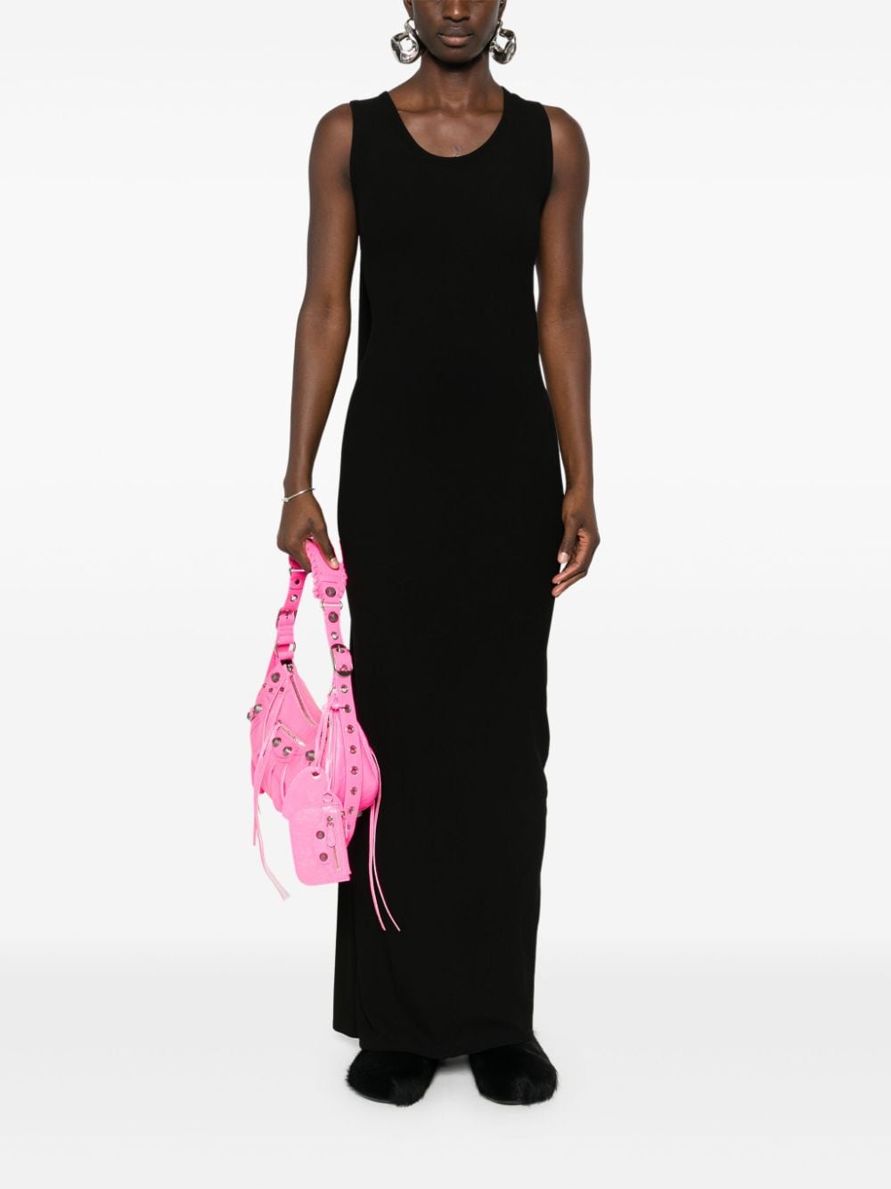 BALENCIAGA Draped Maxi Dress