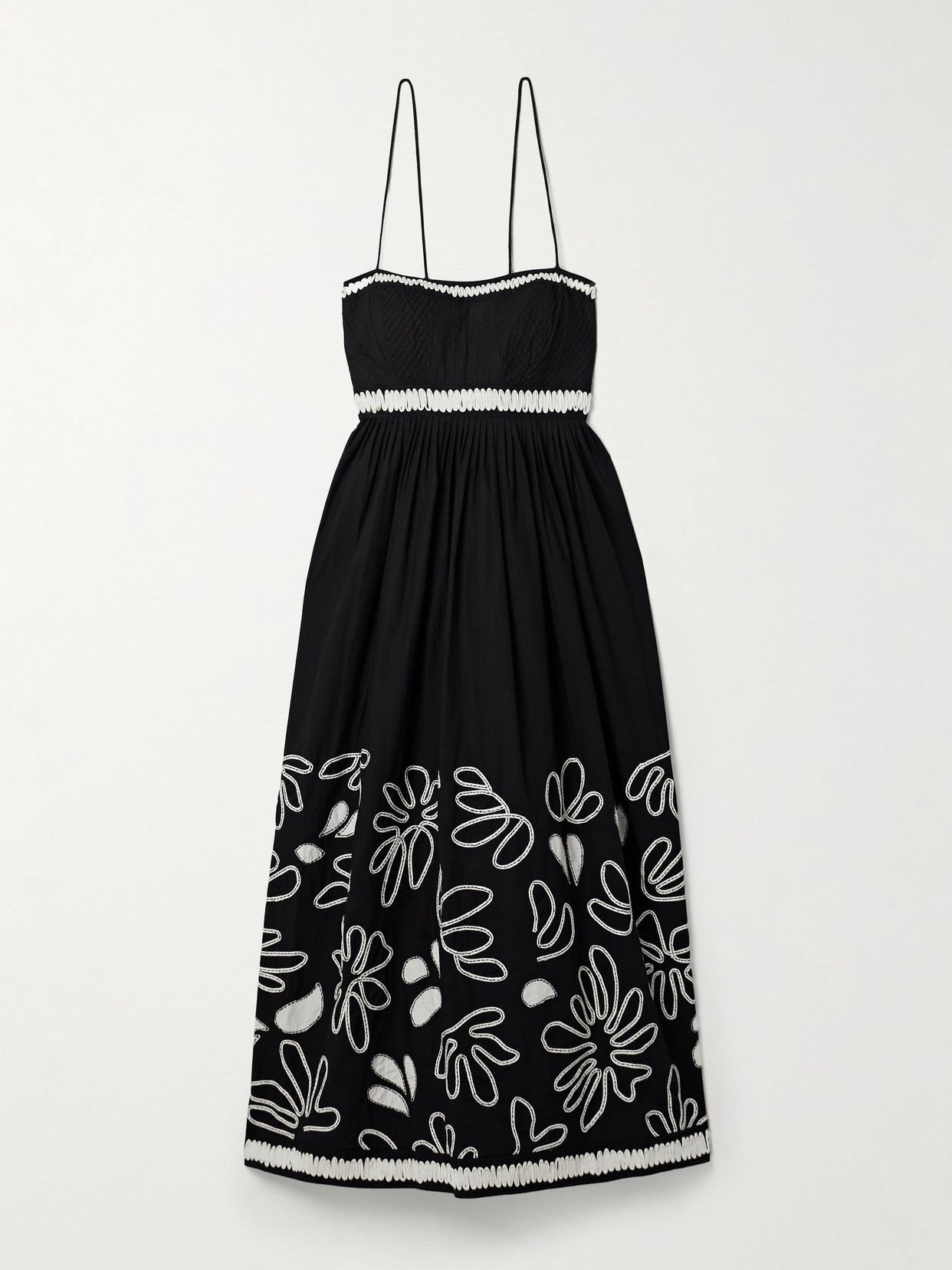 old navy black embroidered dress Old Navy Black Embroidered Puff Sleeve Smocked Waist Square Neck Mini Dress  M