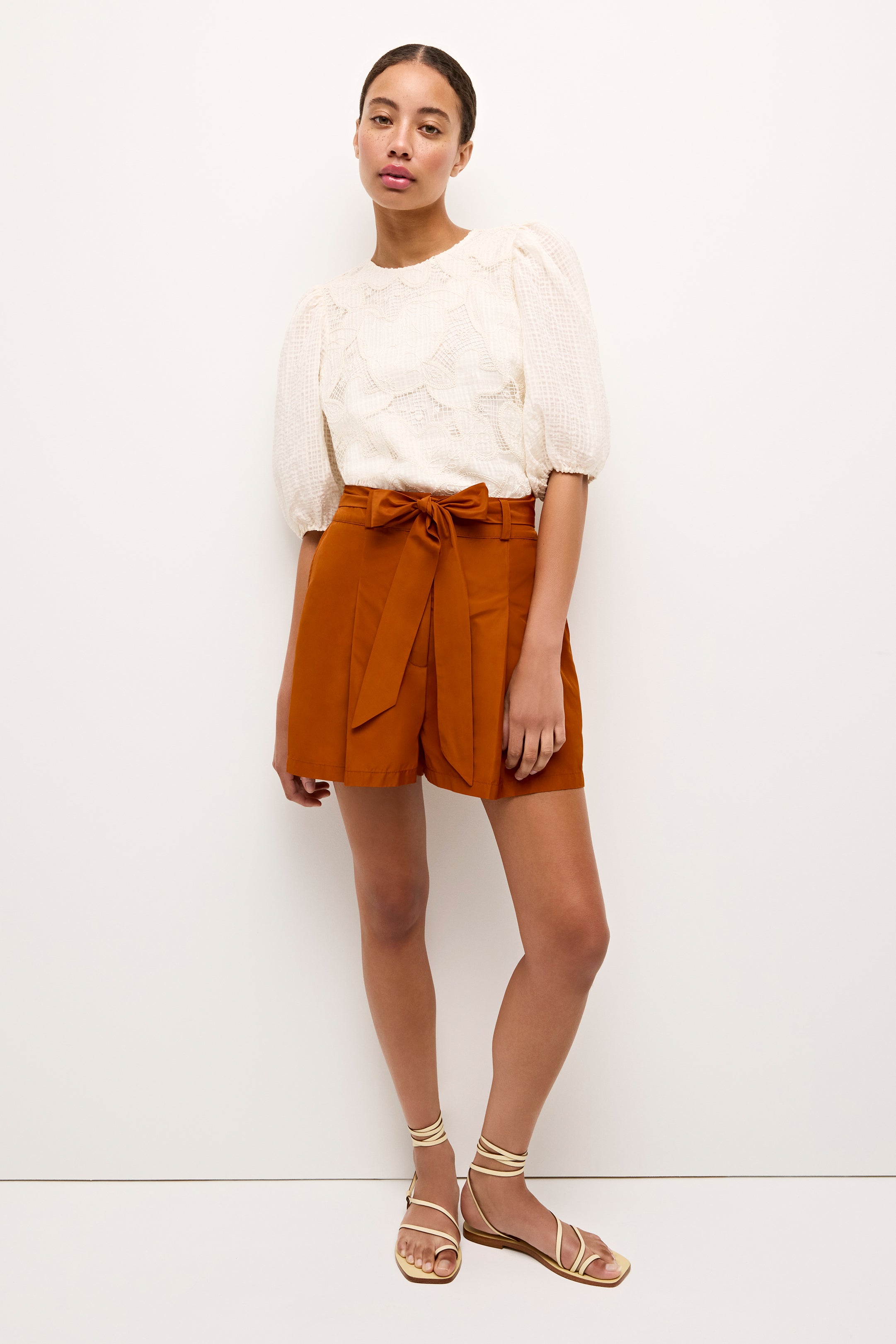 MARIE OLIVER Banks A-Line Pleated Short