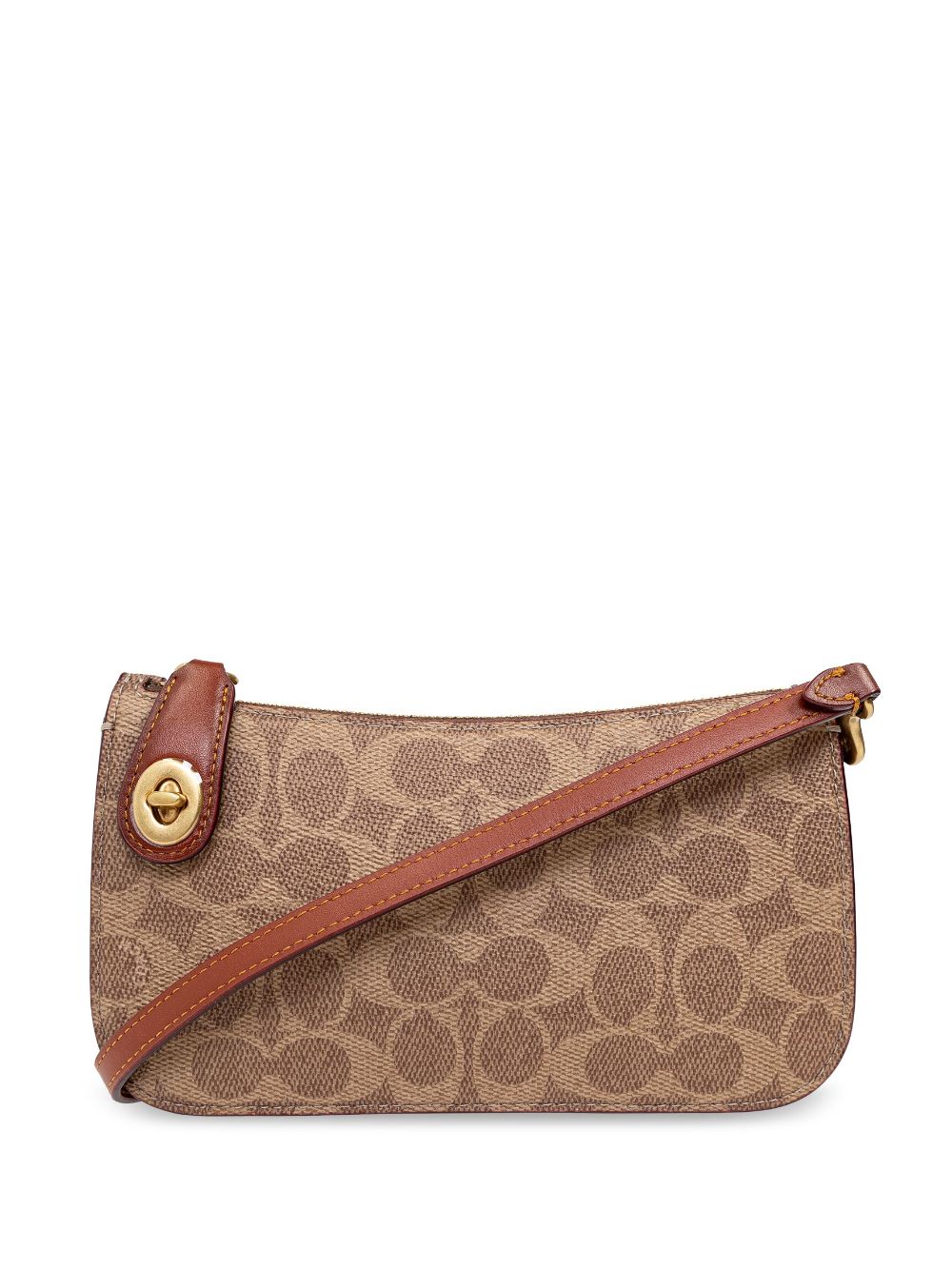 Coach Signature Shoulder Bag - Brown | Editorialist