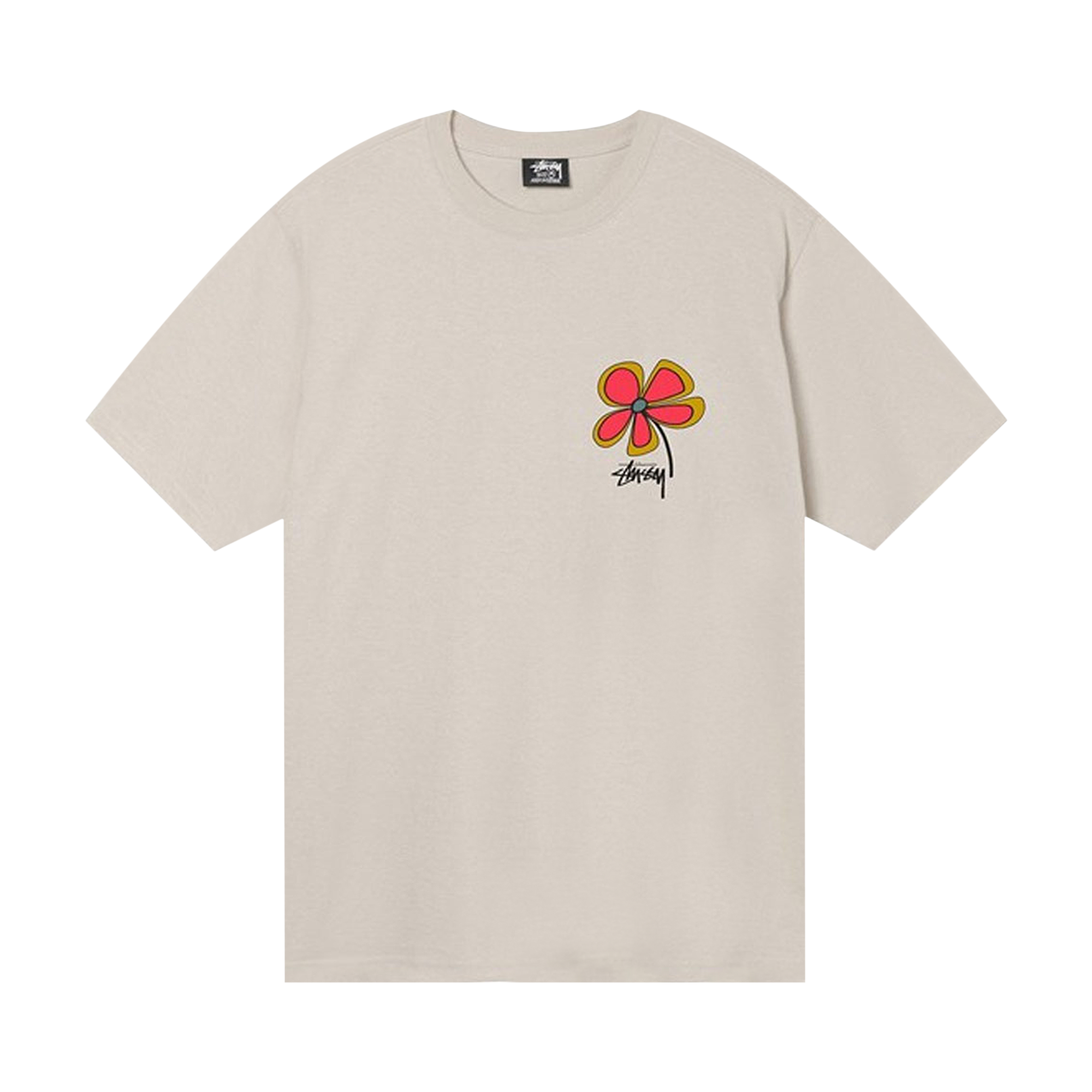 StüSsy Withered Flower Tee - White | Editorialist