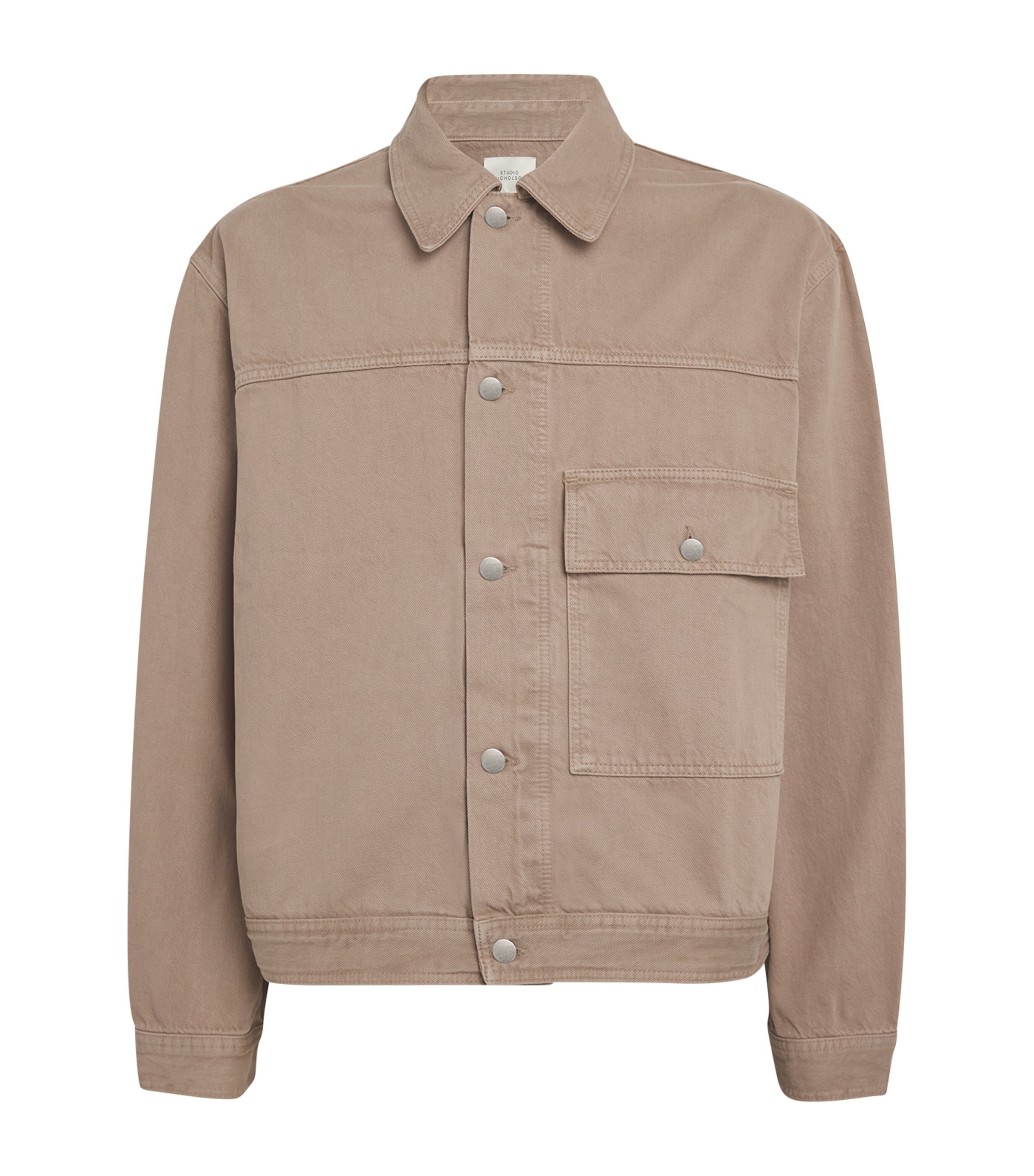 Studio Nicholson Petar Denim Jacket In Beige - 70% Off | Editorialist