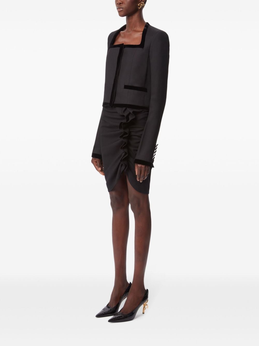 NINA RICCI Nina Ricci Draped Skirt