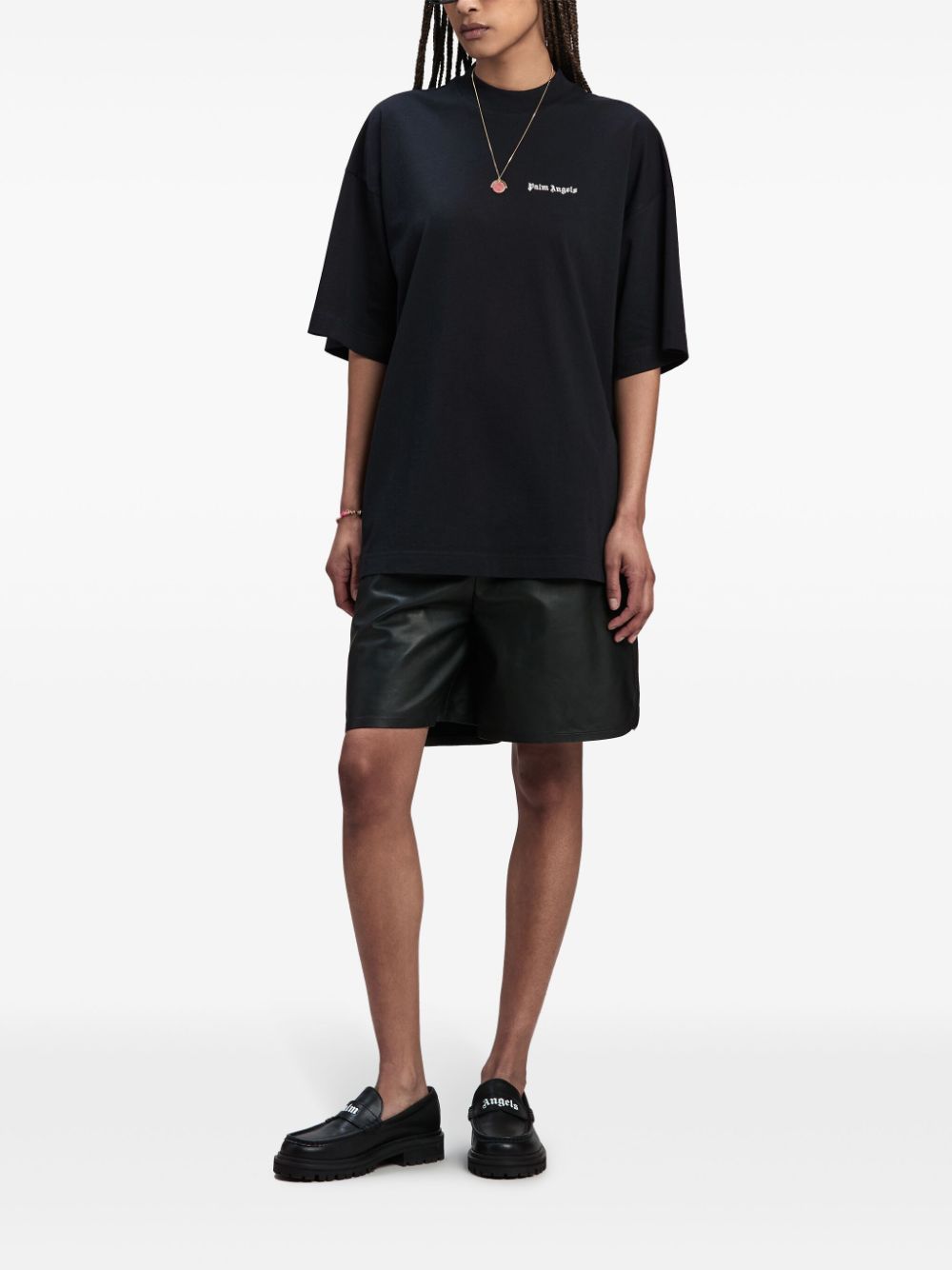 PALM ANGELS Palm Angels Logo-Embroidered T-Shirts (Pack Of Three)