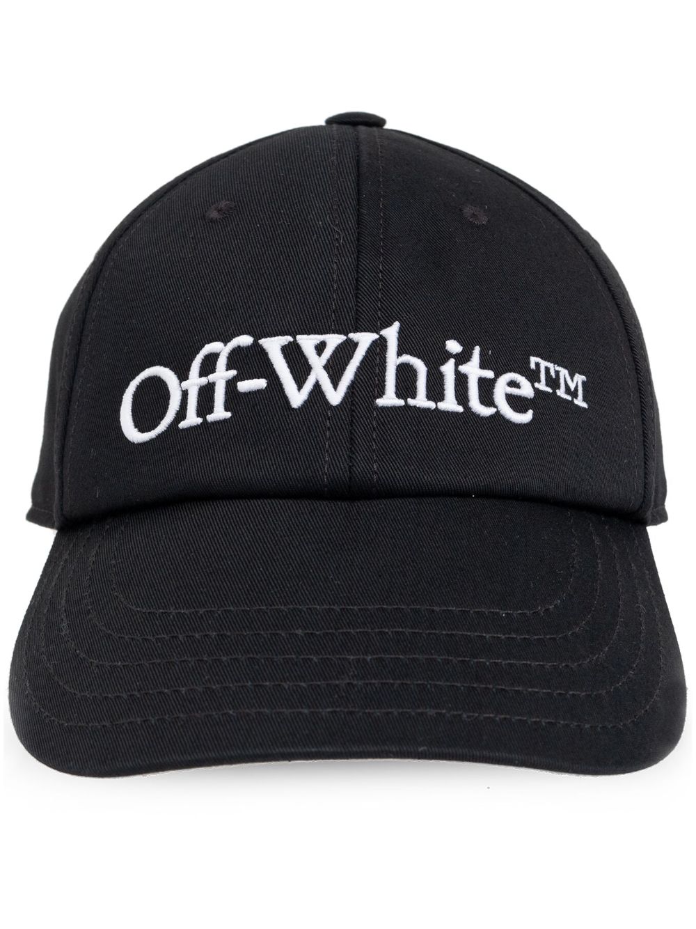 Off-White Women\'s Black Embroidered Logo Baseball Cap Hat One size fits all Off-White | Accessories | Offwhite Womens Black Embroidered  main image 4