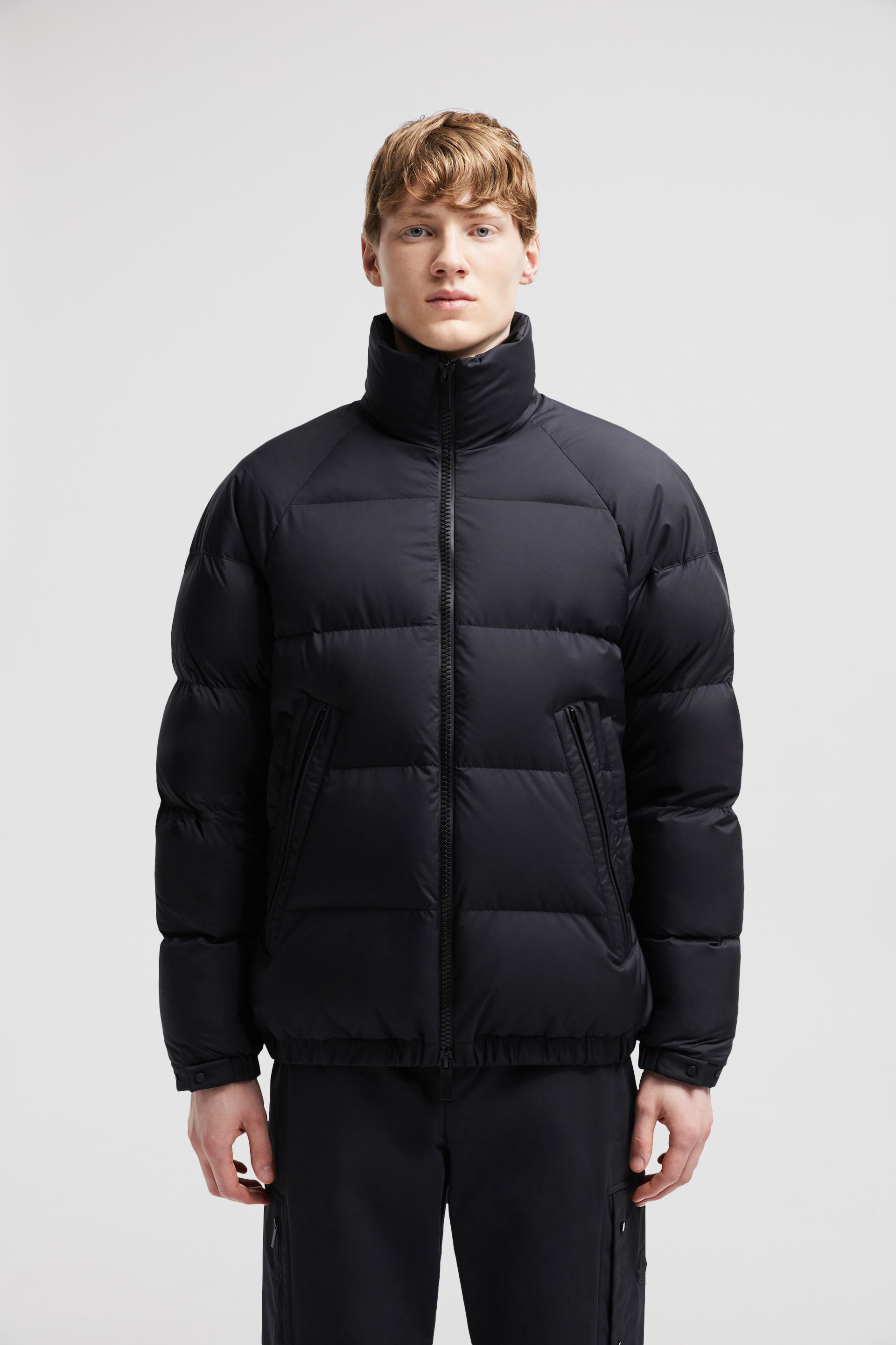 Moncler Jouglar Short Down Jacket - Grey | Editorialist
