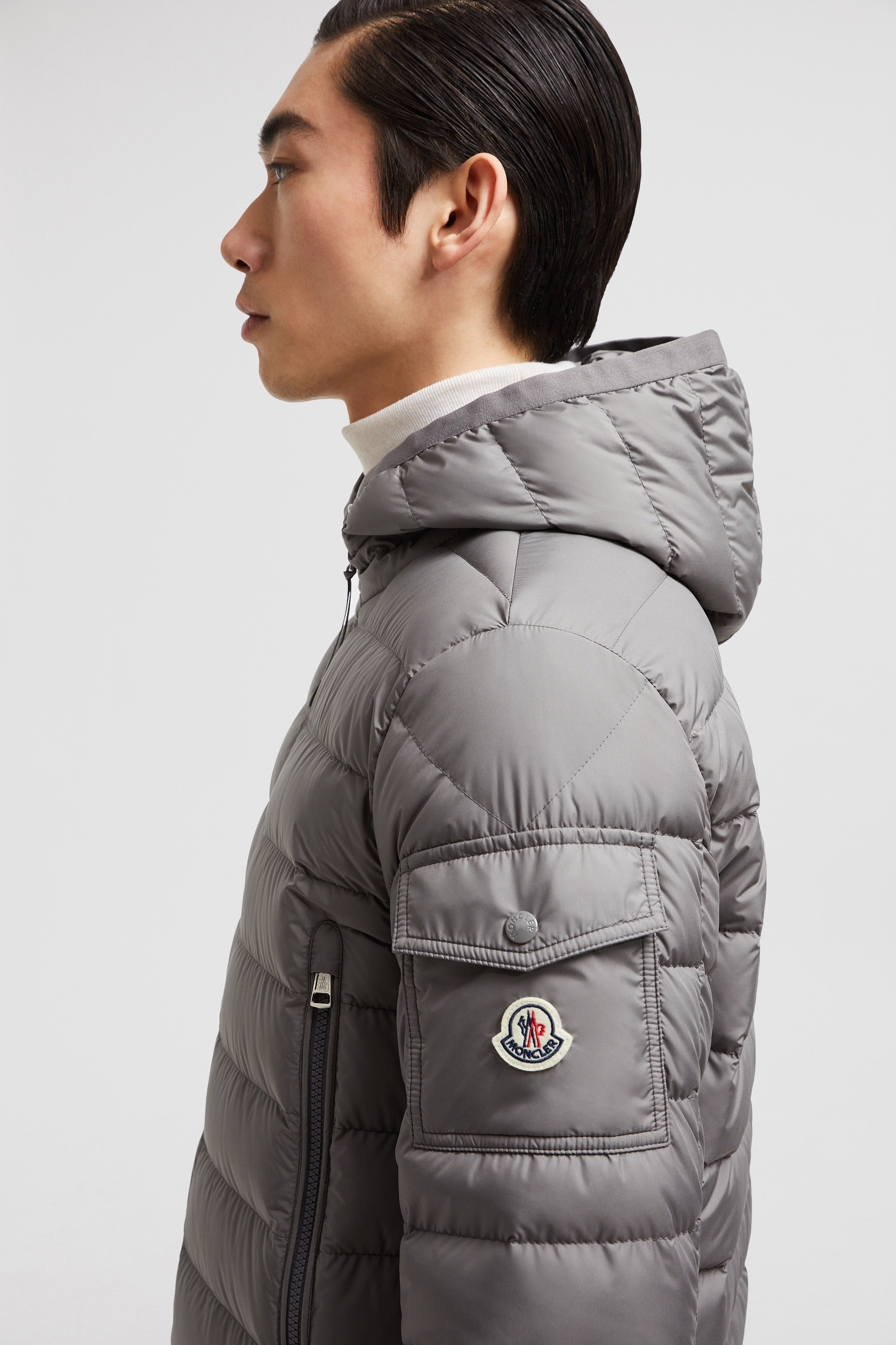 Moncler Down Jacket - Gray