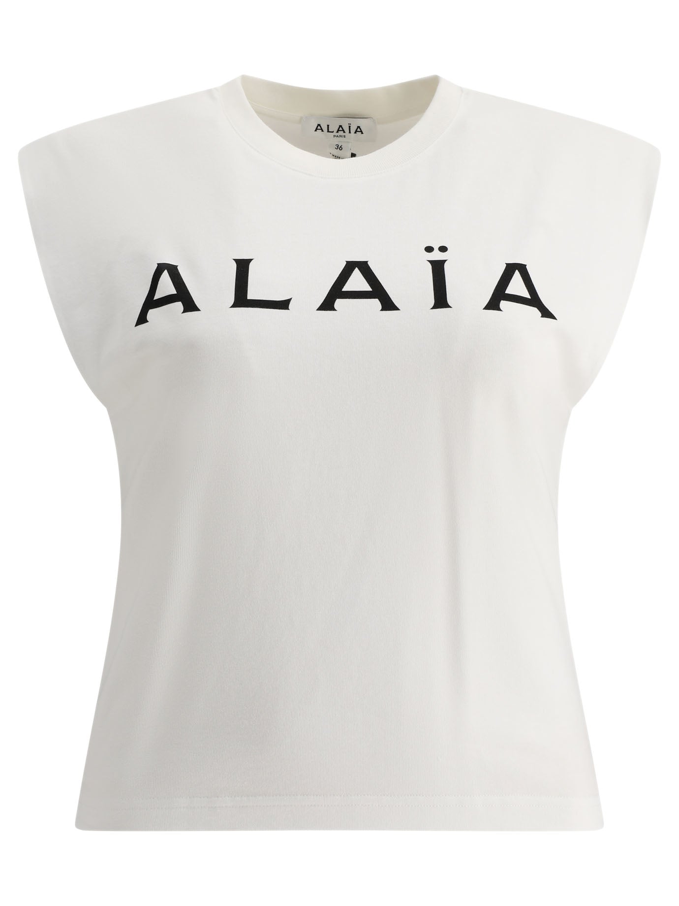 AlaïA T Shirt In White - 13% Off | Editorialist