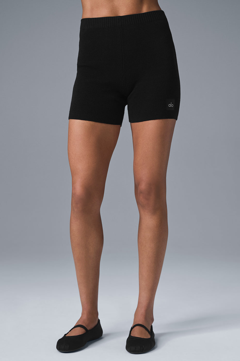 alo Tiebreaker Short ブラック XS Alo Yoga Tiebreaker Short - Black | Editorialist