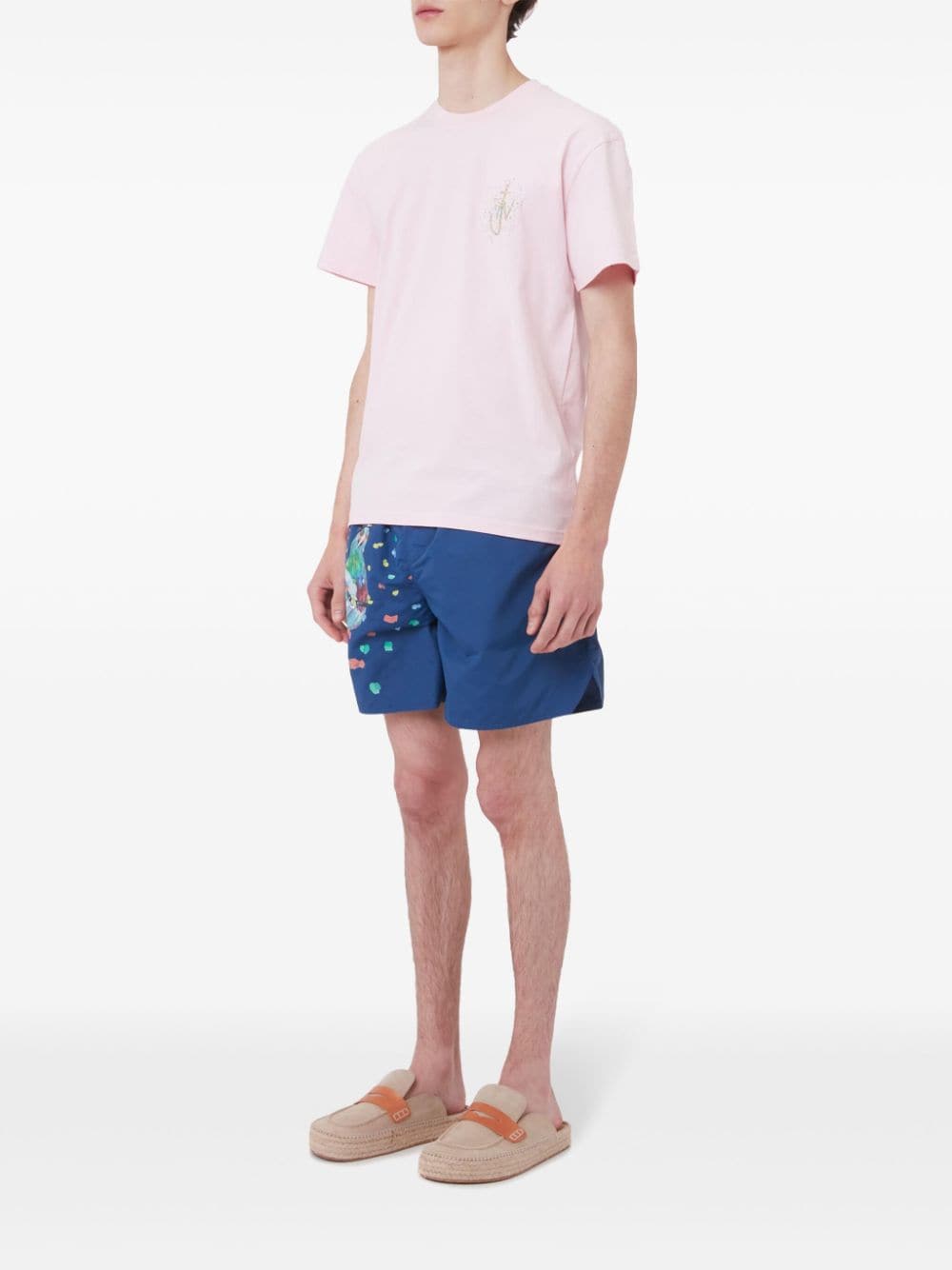 JW ANDERSON JW Anderson pigeon organic-cotton t-shirt