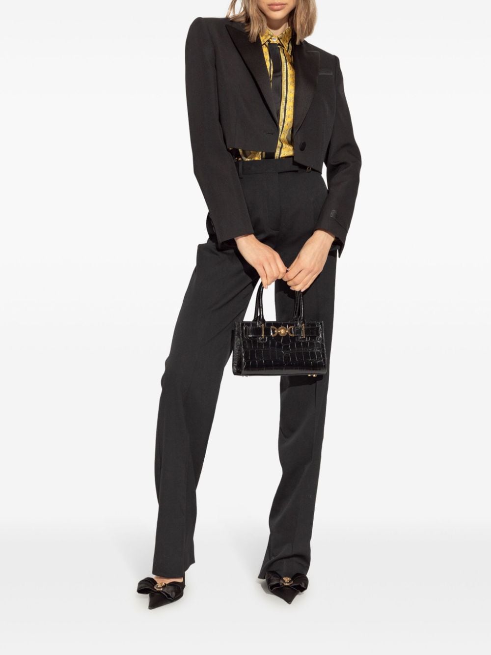 VERSACE Versace Medusa Head-Detail Trousers