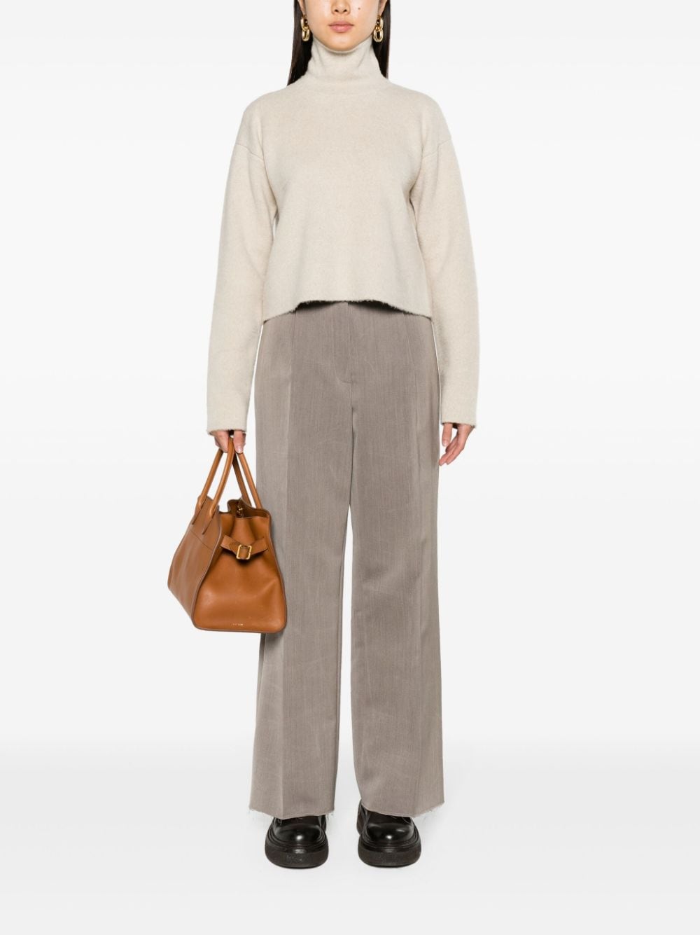 THE ROW Roan Straight-Leg Trousers