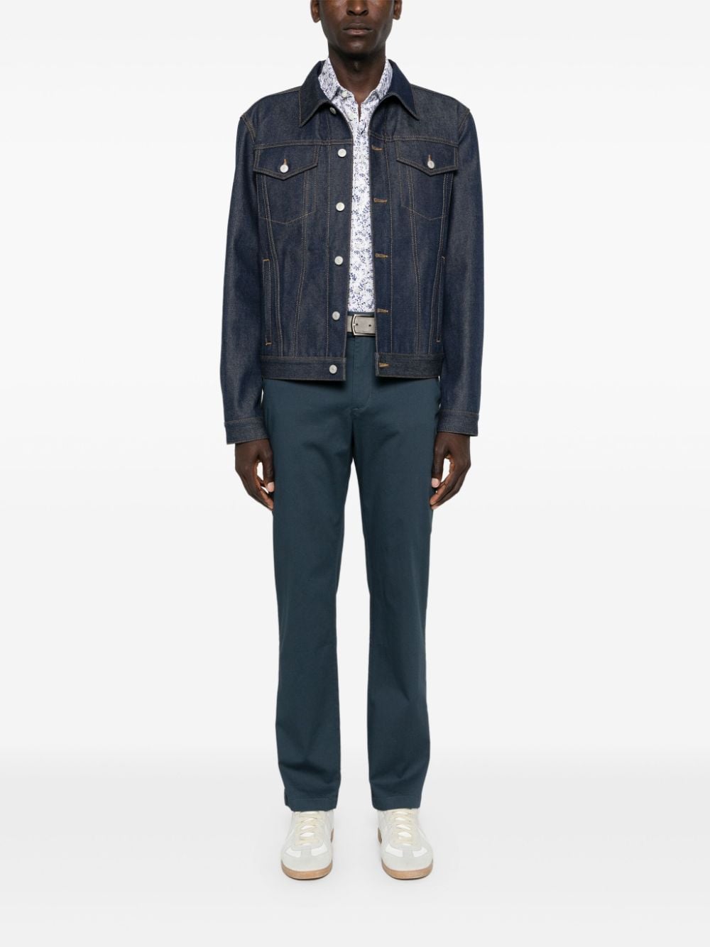TOMMY HILFIGER cotton-blend chino trousers