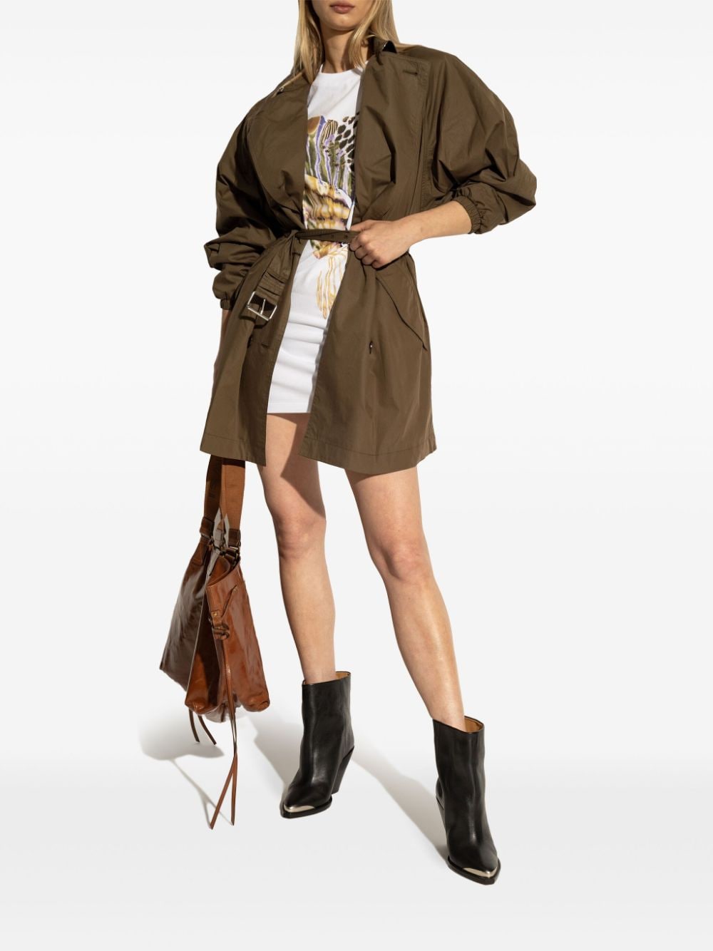 MARANT ETOILE MARANT ÉTOILE Eabine Graphic-Print Dress