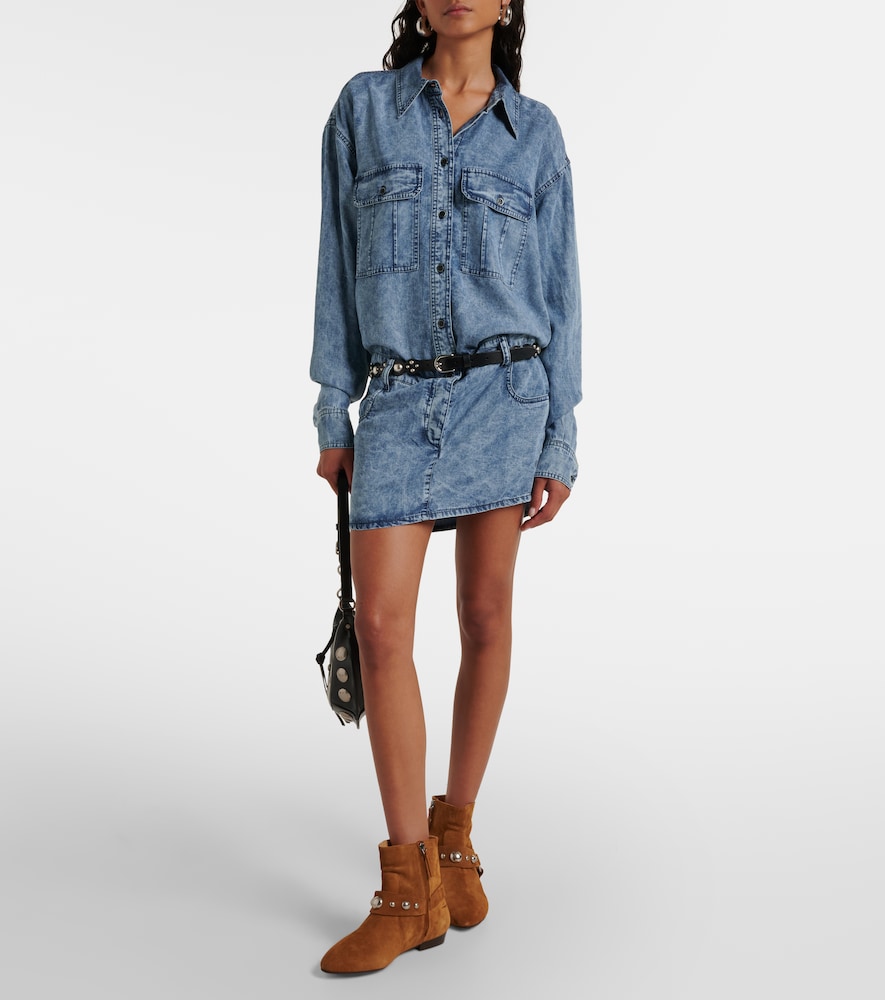 MARANT ETOILE Marant Etoile Palvina Denim Shirt Dress