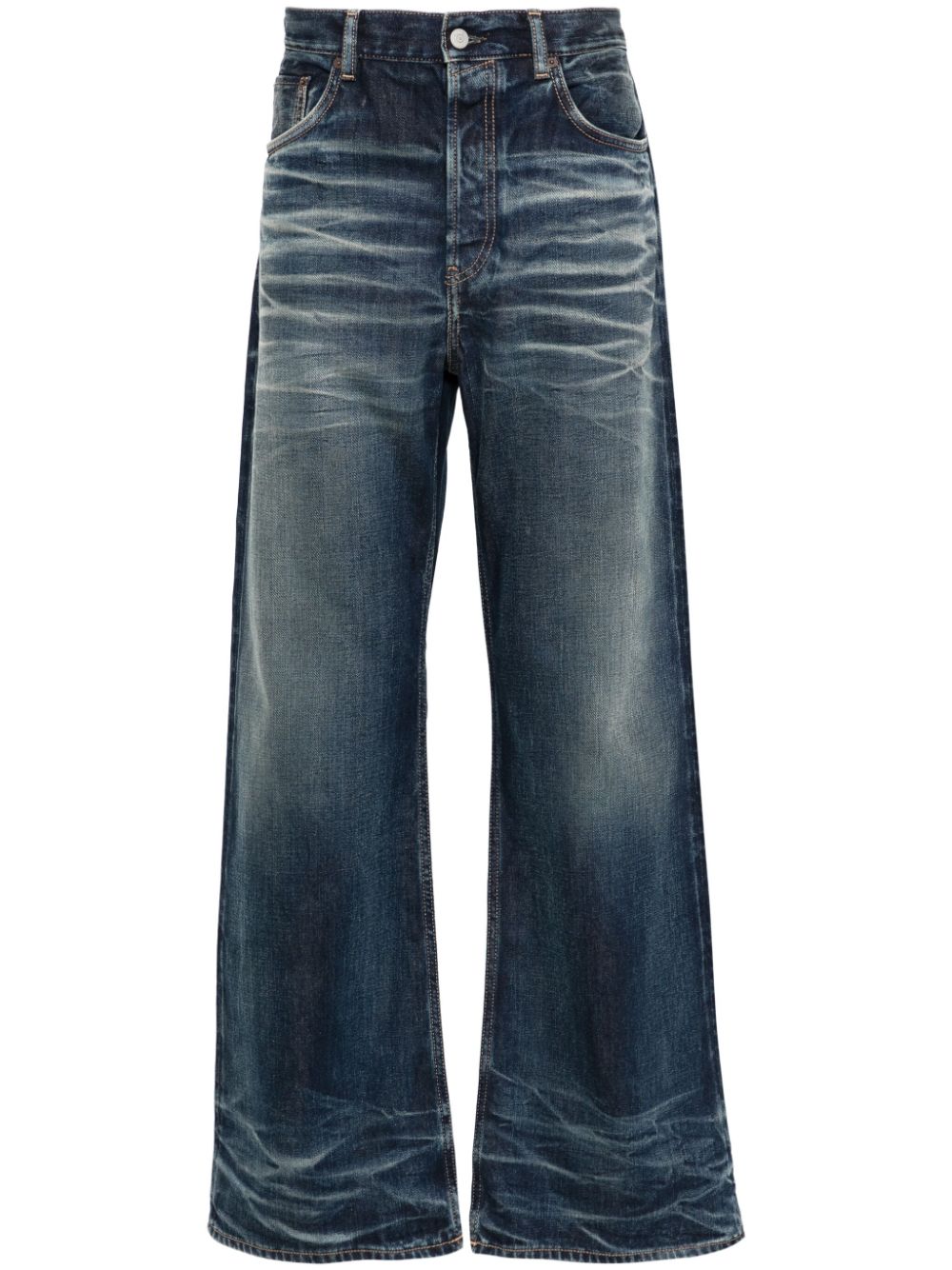Acne Studios Straight-Leg Jeans In Blue - 40% Off | Editorialist