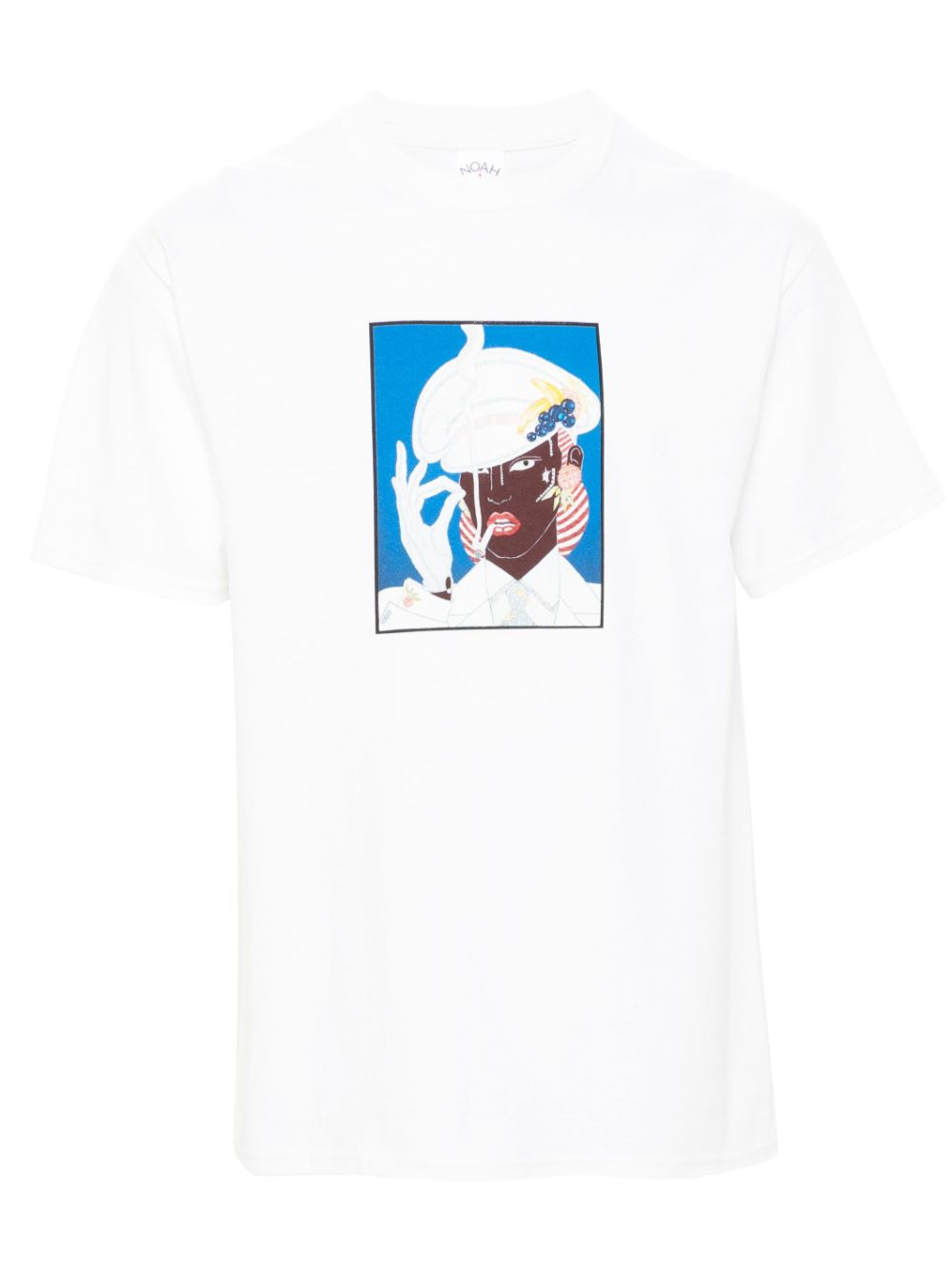 Noah X Antonio Lopez Illustration-Print T-Shirt In White - 67% Off